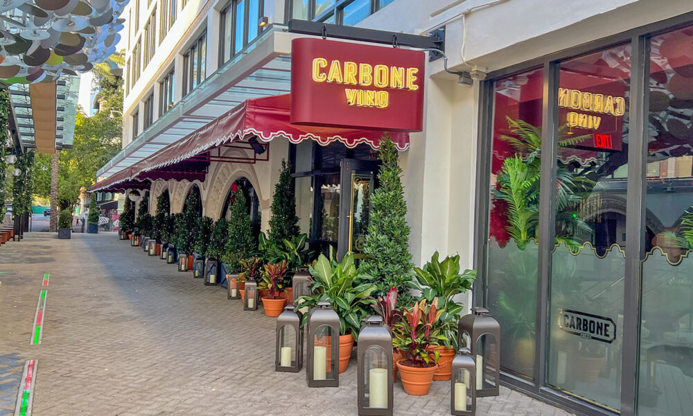 Carbone Vino Makes Its Grand Debut in Coconut Grove - Coconut Grove ...
