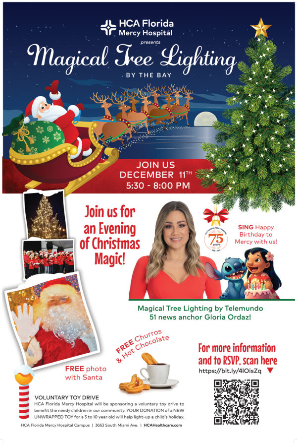 HCA Florida Mercy Hospital to Host “Magical Tree Lighting By the Bay ...